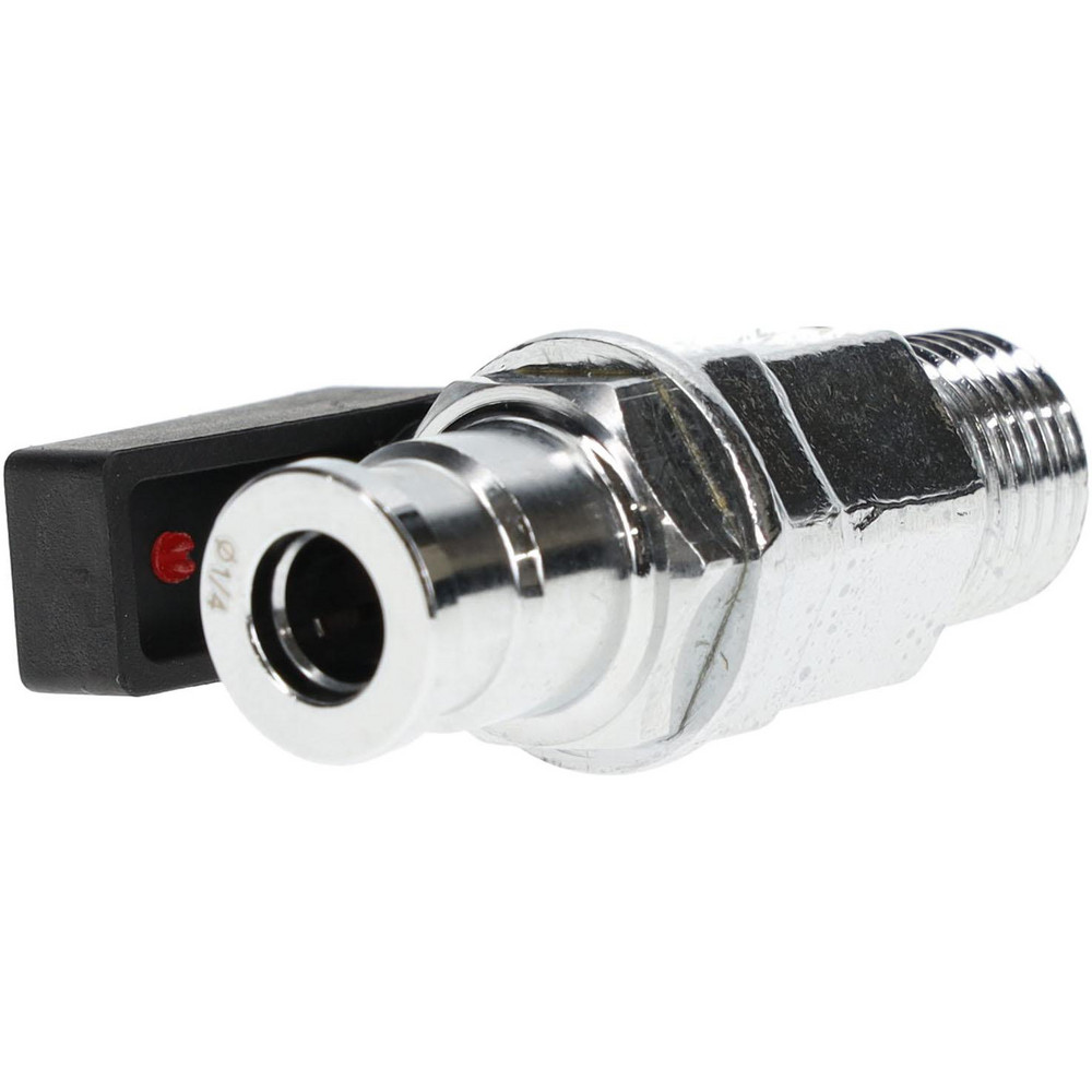Value Collection - Miniature Manual Ball Valve: 1/4" Pipe | MSC Direct