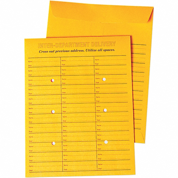Universal One - Inter-Department Mailing Envelope: 10.31" Wide, 3" Long ...