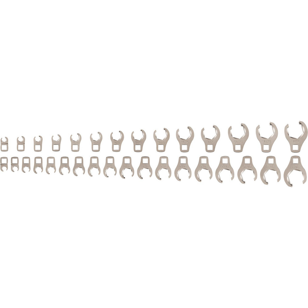 Tekton - Crowfoot Wrench Sets: Set Type: Flare Nut Crowfoot Wrench Set ...