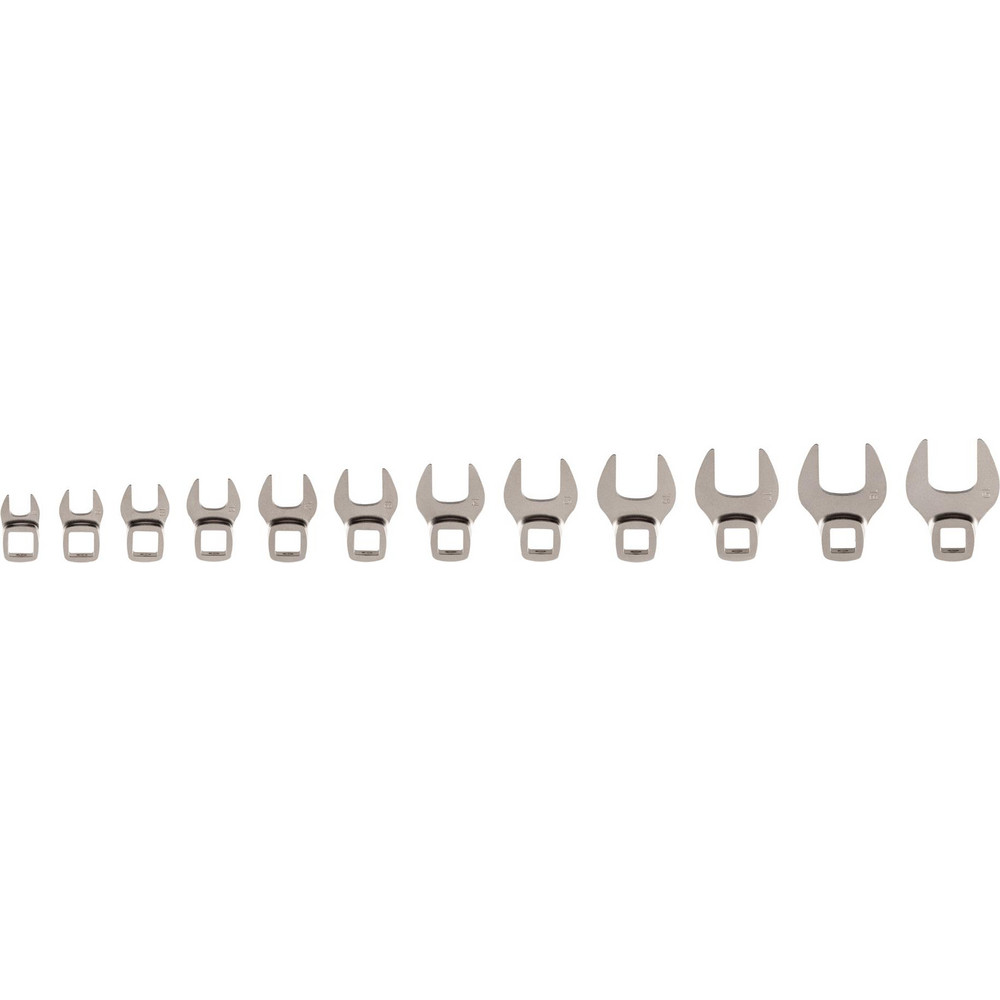 Tekton - Crowfoot Wrench Sets: Set Type: Open End Crowfoot Wrench Set ...