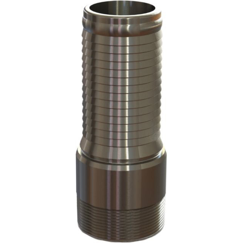 Campbell Fittings - 4" Pipe ID, Long Shank Combination Nipple for Hoses ...