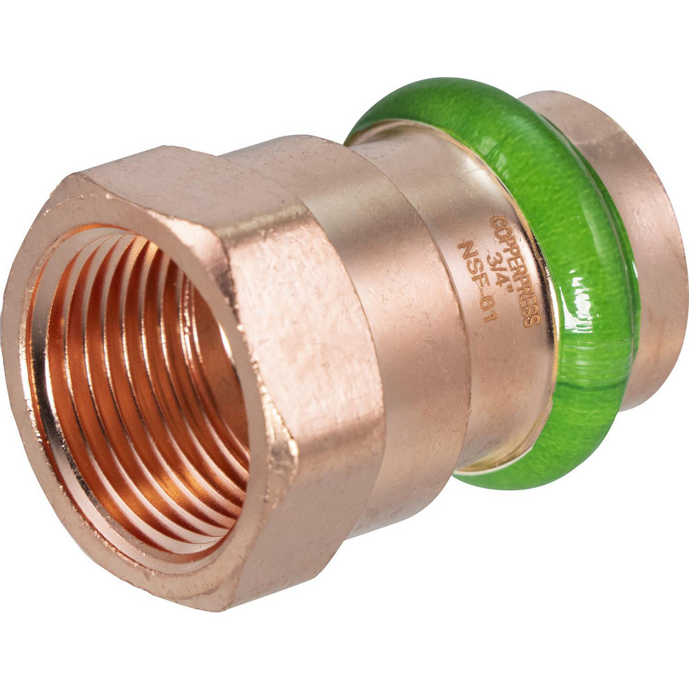Merit Brass Copper Pipe Fittings Female Adapter 1 2 X 3 4 Press