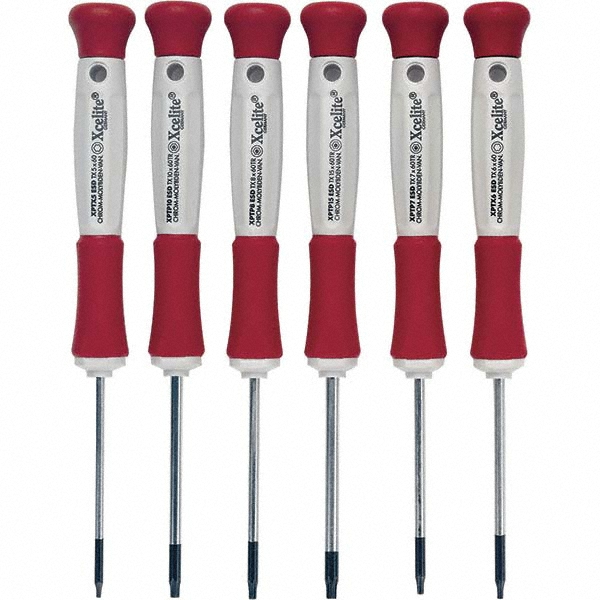 Xcelite - XPTX600 6 PC. ESD SAFE XLIT TORX PREC.SD SET | MSC Direct