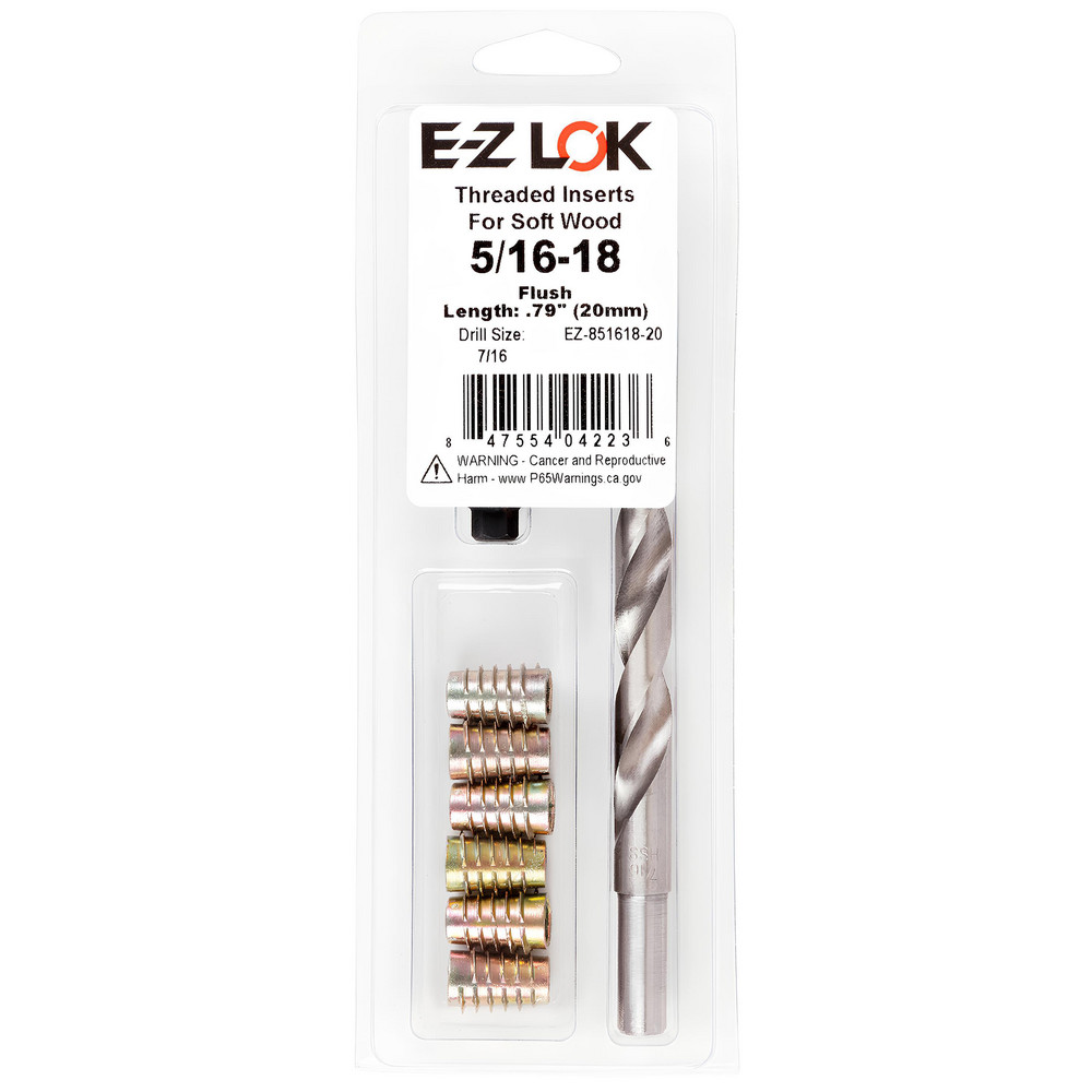 E-Z LOK - Thread Repair Kits: Kit Type: Thread Repair; Insert Thread ...