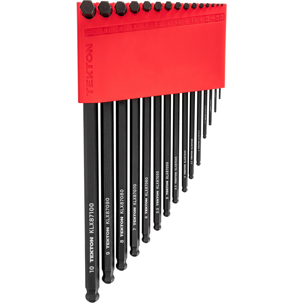 Tekton - Hex Key Sets: Tool Type: Hex Key Set; Handle Type: L-Wrench ...