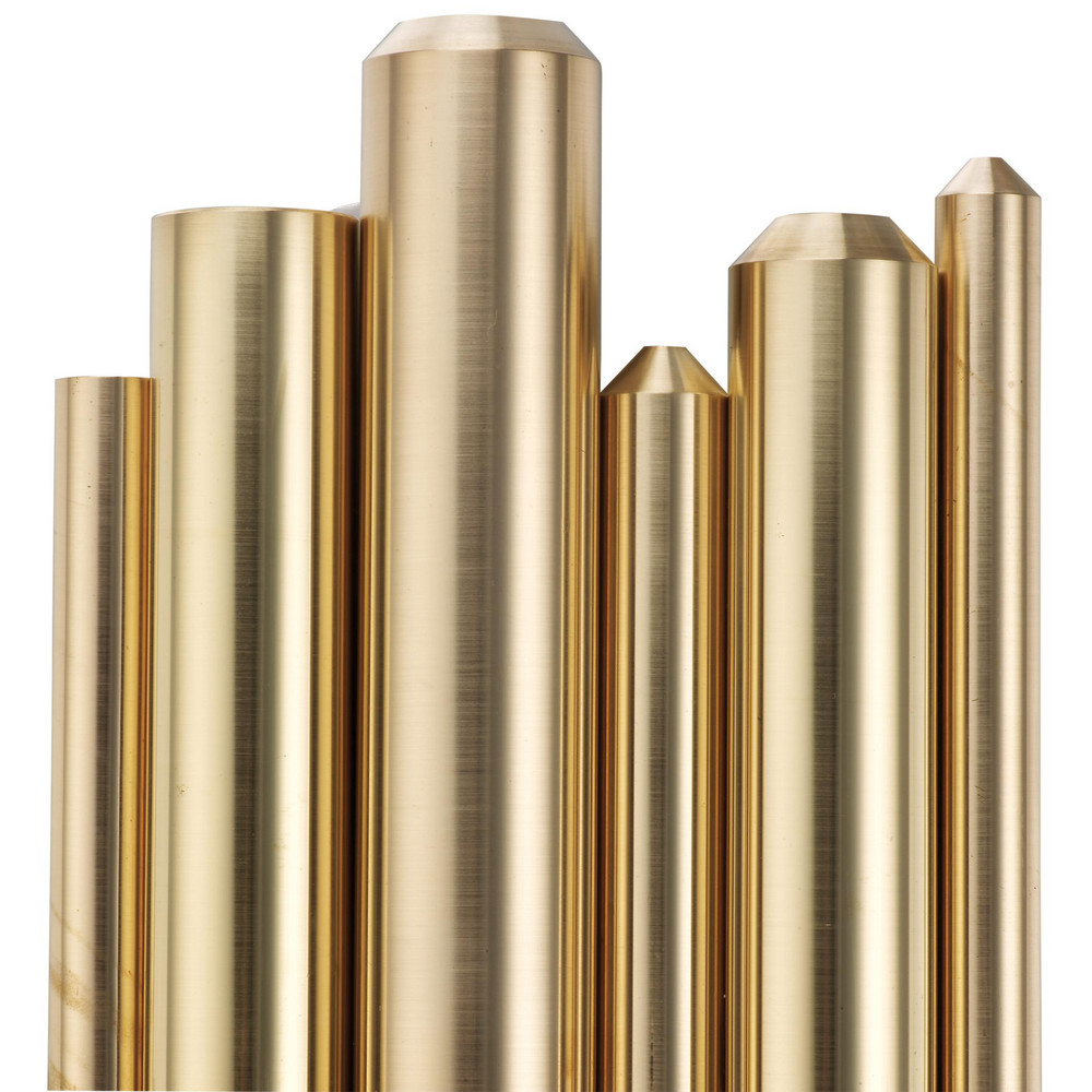 Value Collection - Brass Round Rod: 3/8" Dia, 72" Long, Alloy 360 | MSC ...