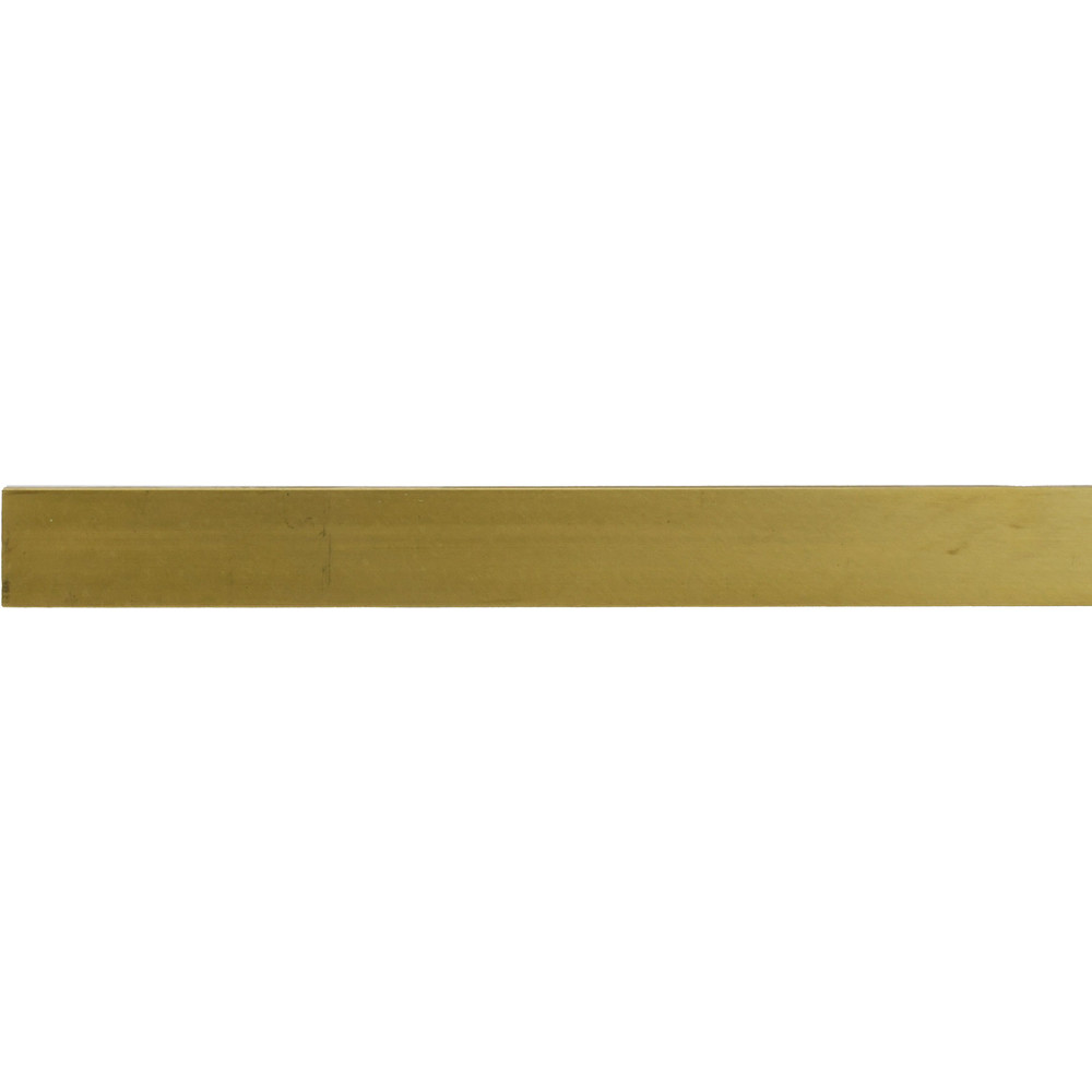 Value Collection - 1 Inch Wide x 1/4 Inch Thick x 72 Inch Long, Brass ...