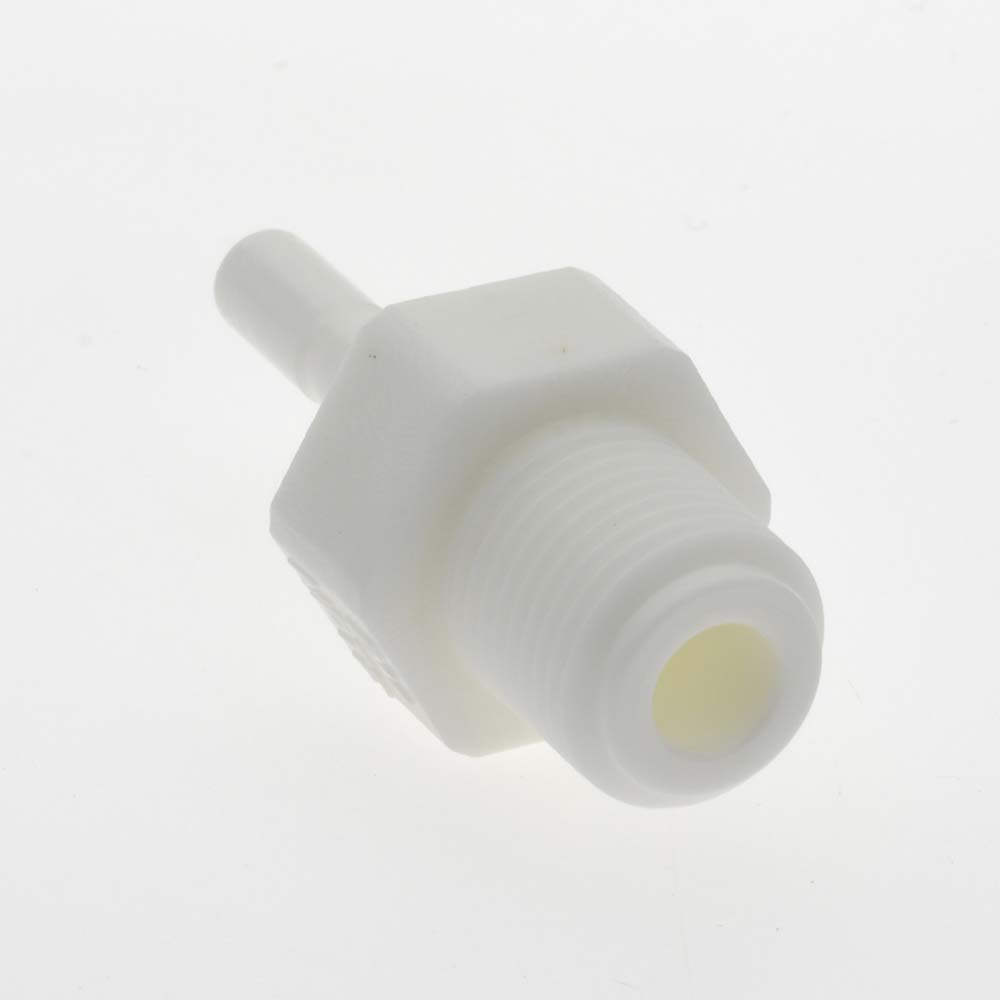 Value Collection - 5/32" Outside Diam, 1/8 NPT, Acetal Push-to-Connect ...