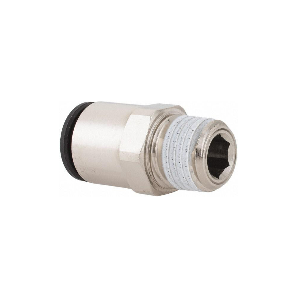 Legris - Push-to-Connect Tube x MNPT Fitting: Connector, NPT, 3/8" OD | MSC Direct