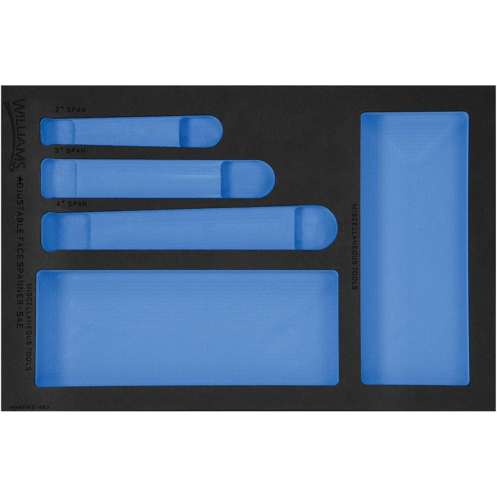 Williams - Tool Box Case & Cabinet Inserts: Type: Foam Insert; For Use ...