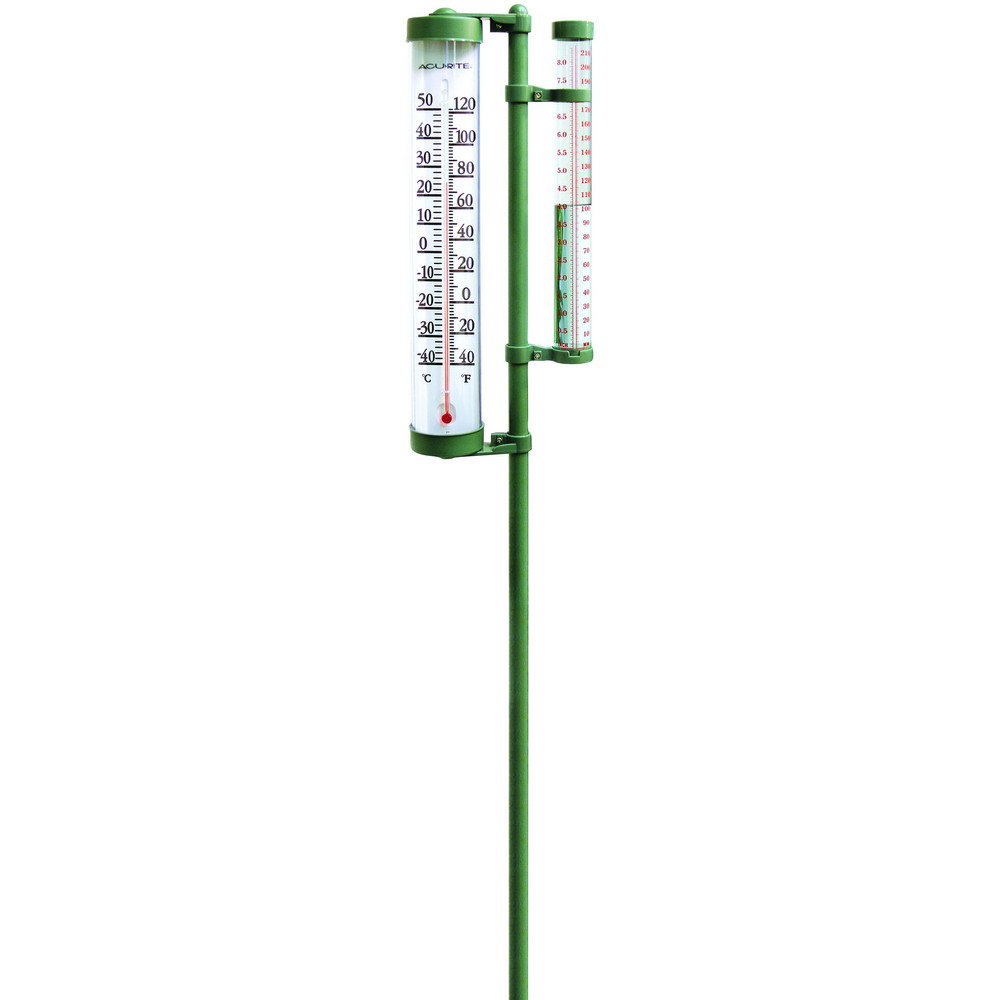 AcuRite - 0-8" -40-120F THERMOMETER RAIN GAUGE | MSC Direct