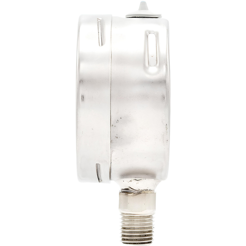 ESP Pro - Pressure Gauge: 2-1/2" Dial Dia, 0 to 600 psi, 1/4" NPT, Bottom Mount | MSC Direct