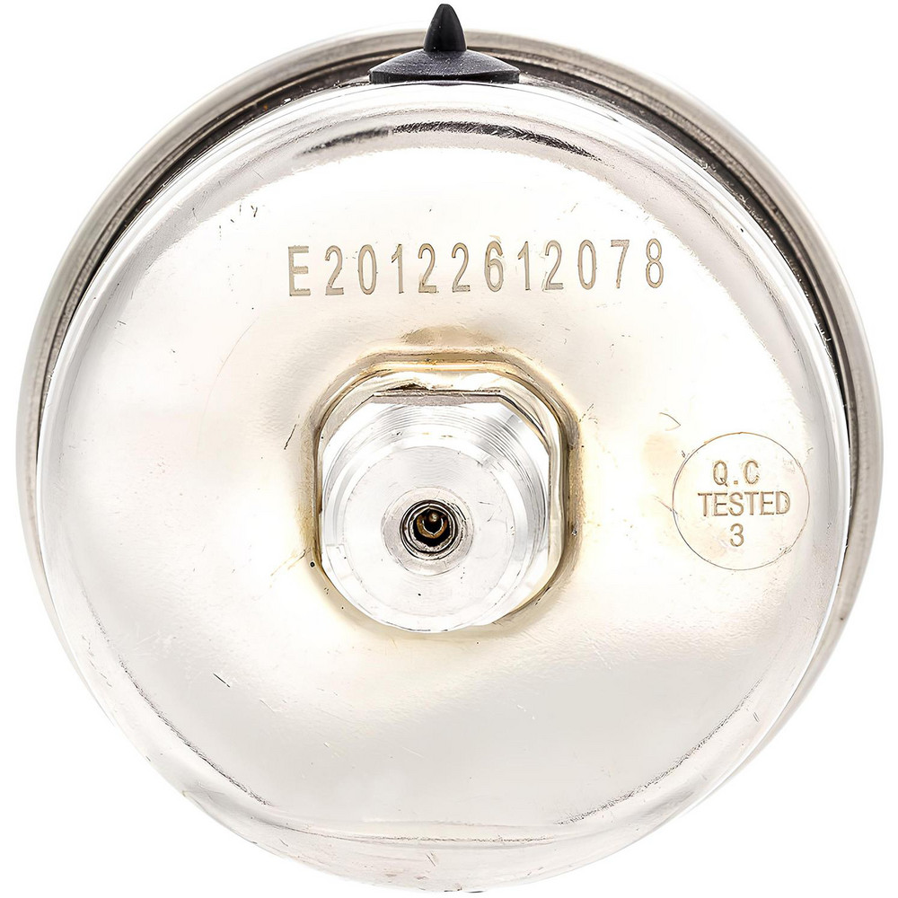 ESP Pro - Pressure Gauge: 2" Dial Dia, 0 to 100 psi, 1/4" NPT, Back ...