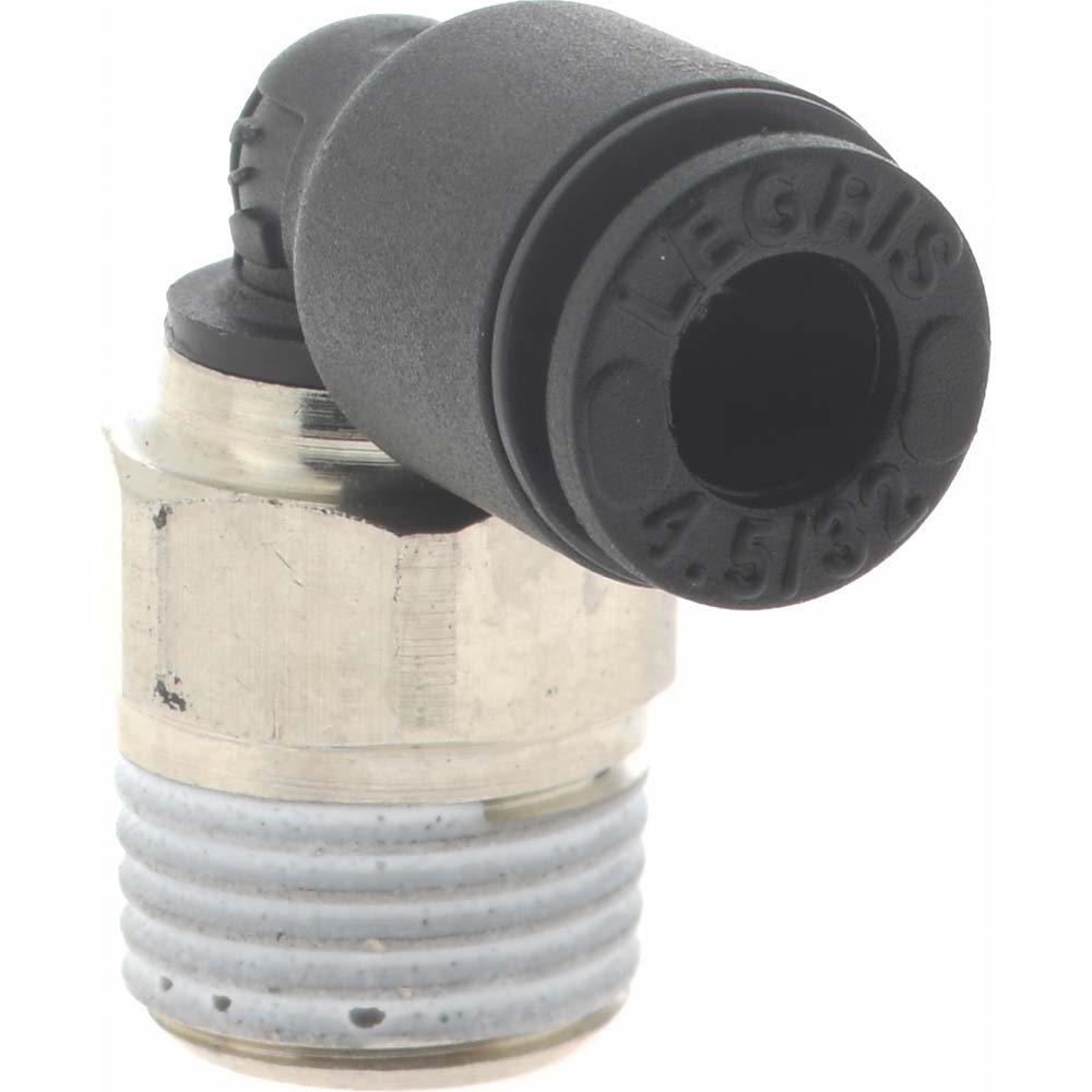 Legris - Push-to-Connect Tube x Male BSPT Fitting: Male Elbow, BSPT, 5/32" OD | MSC Direct