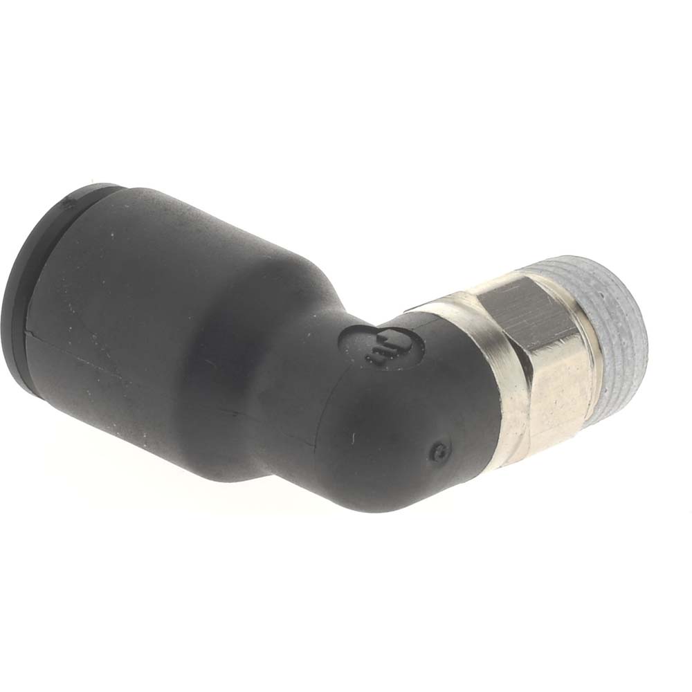Legris - Push-to-Connect Tube x Male BSPT Fitting: Male Elbow, BSPT, 5/16" OD | MSC Direct