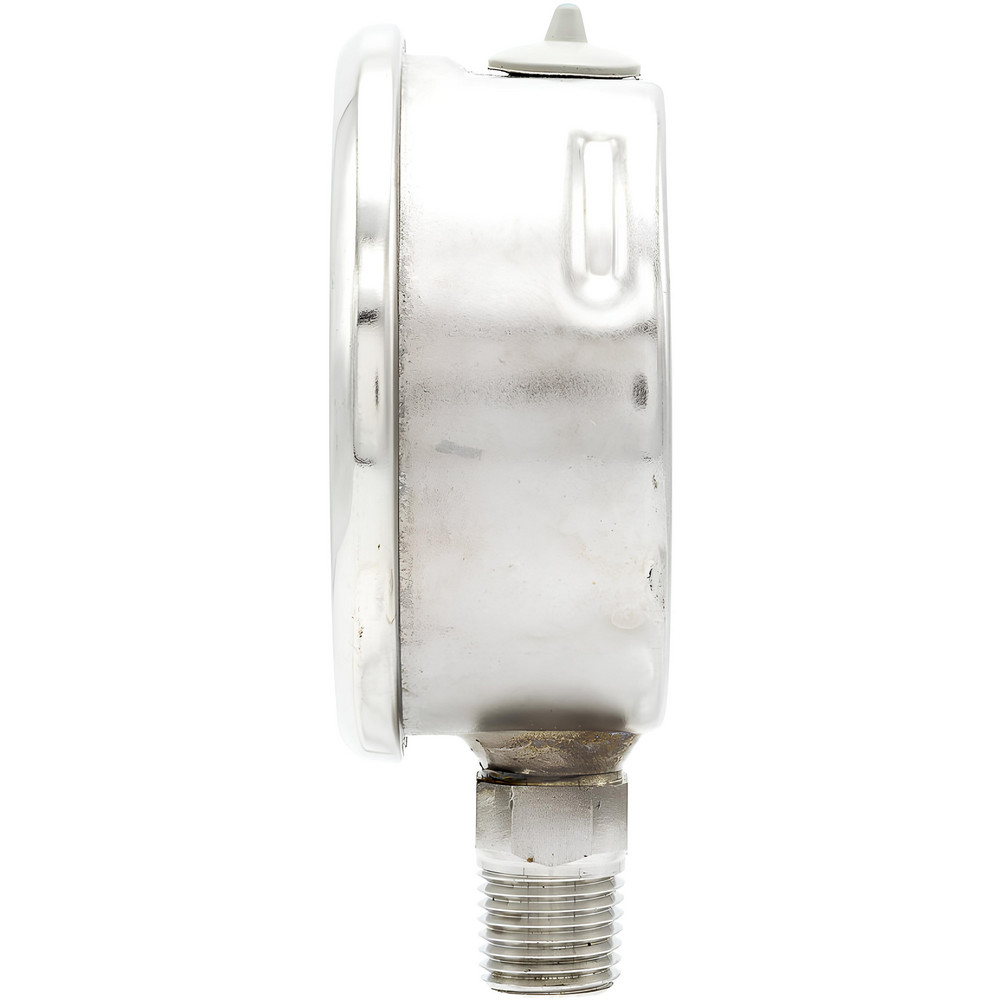 ESP Pro - Pressure Gauge: 2-1/2" Dial Dia, -30 to 60 psi, 1/4" NPT ...