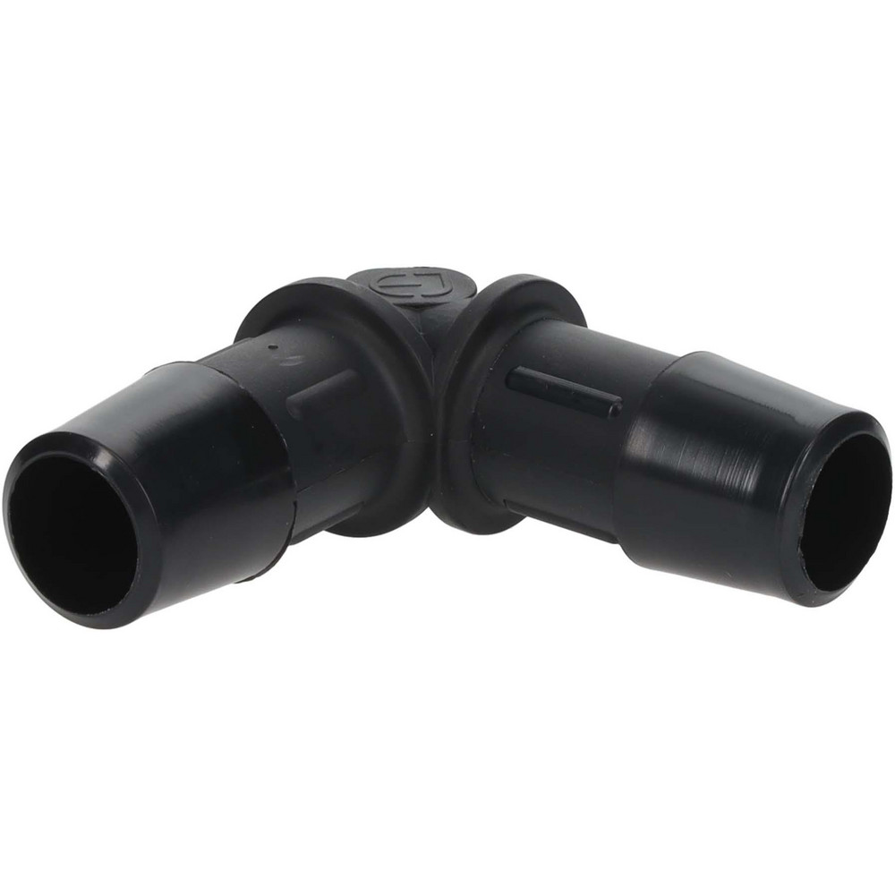 Made in USA - Barbed Tube Elbow: Single Barb, 1/2" Barb | MSC Direct