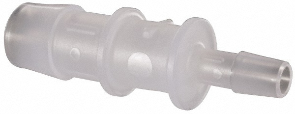 Made in USA - Natural Polypro Barbed Tube Reducer: | MSC Direct