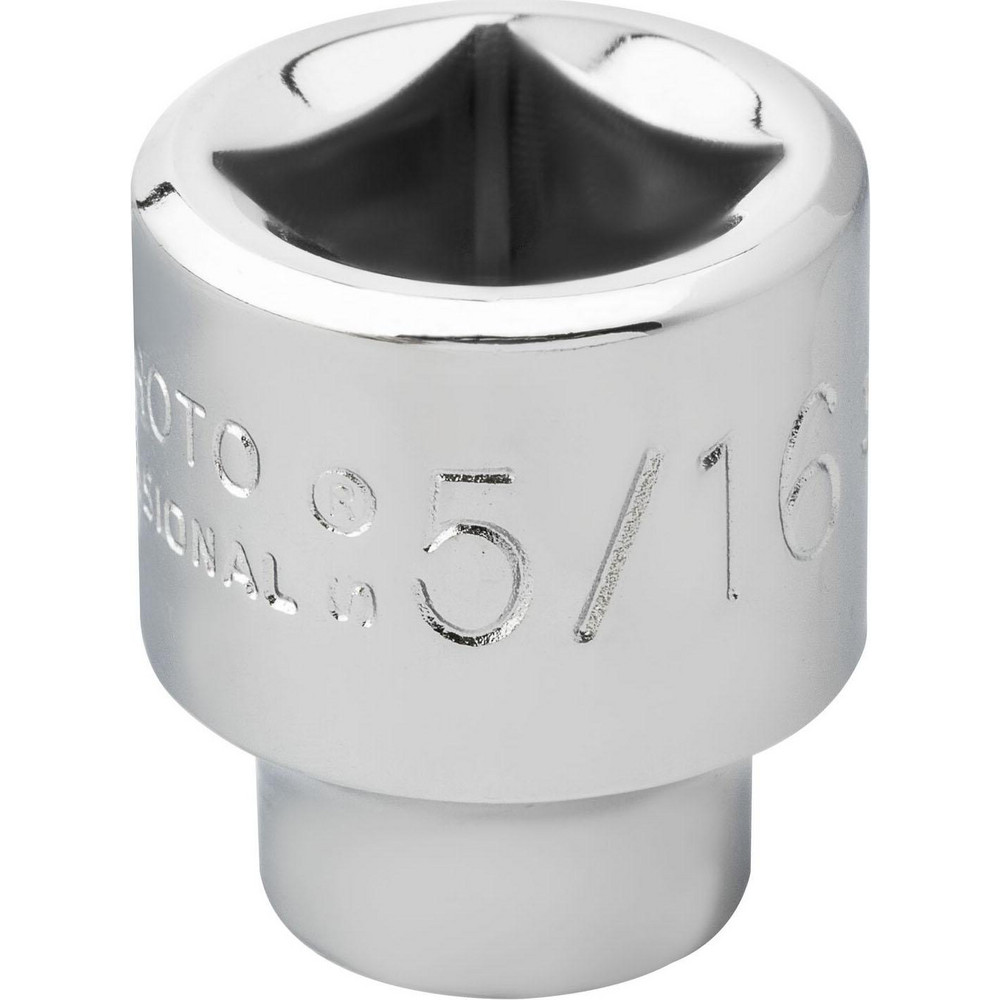 Proto - Low Profile Hand Socket: 3/8" Drive, 5/16" Socket, 6-Point ...