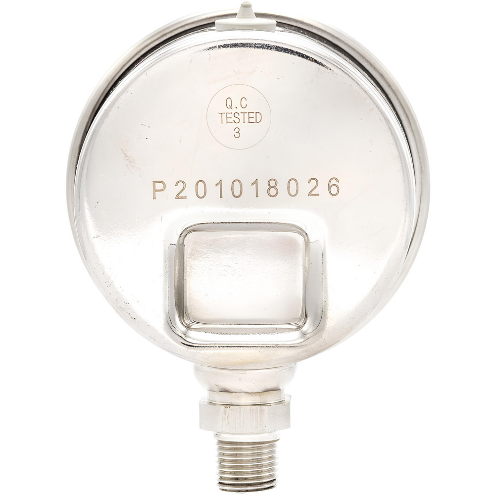 ESP Pro - Pressure Gauge: 2" Dial Dia, 0 to 1,000 psi, 1/8" NPT, Bottom Mount | MSC Direct
