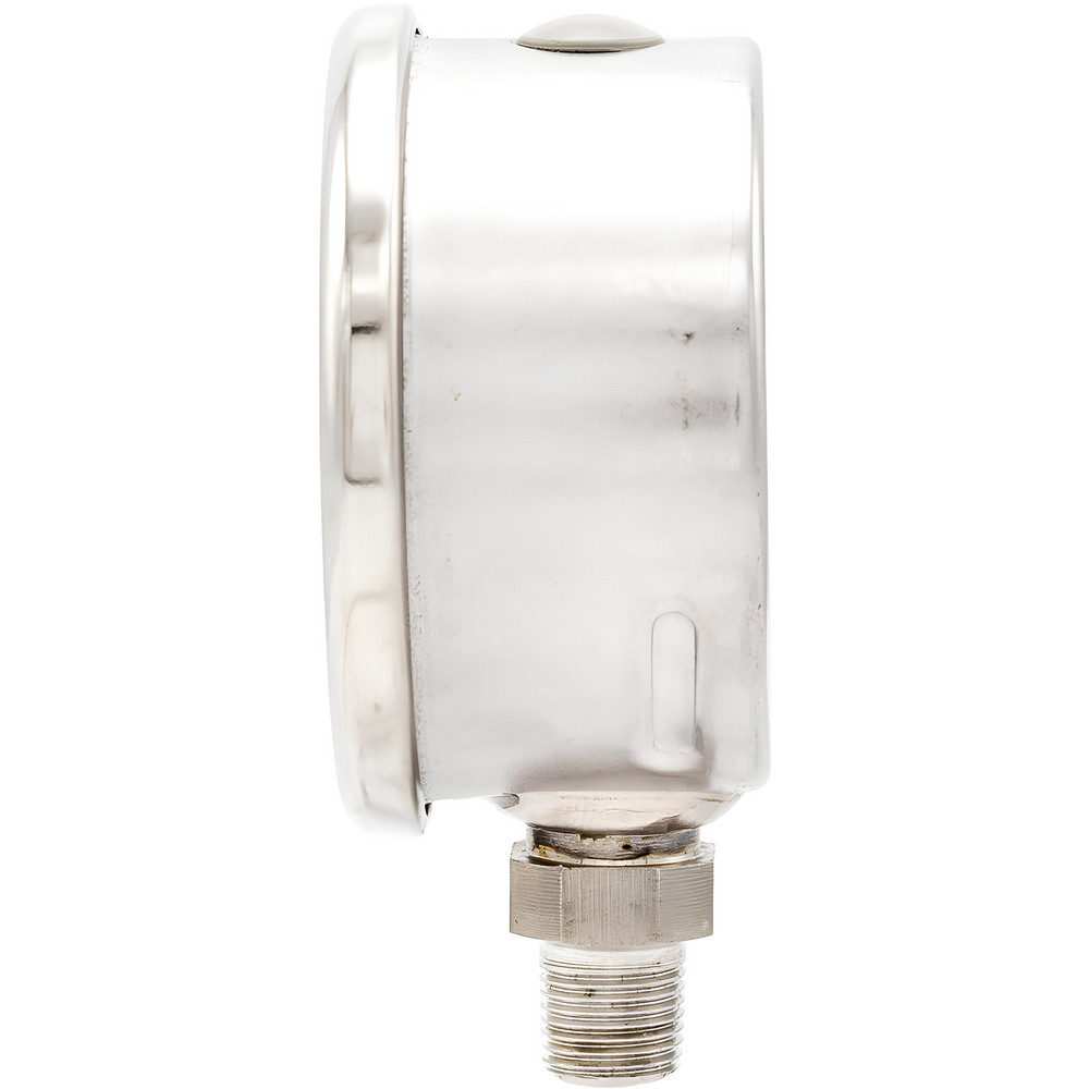 ESP Pro - Pressure Gauge: 2" Dial Dia, 0 to 160 psi, 1/8" NPT, Bottom ...