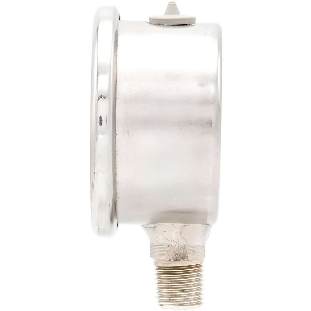 ESP Pro - Pressure Gauge: 1-1/2" Dial Dia, 0 to 1,000 psi, 1/8" NPT, Bottom Mount | MSC Direct