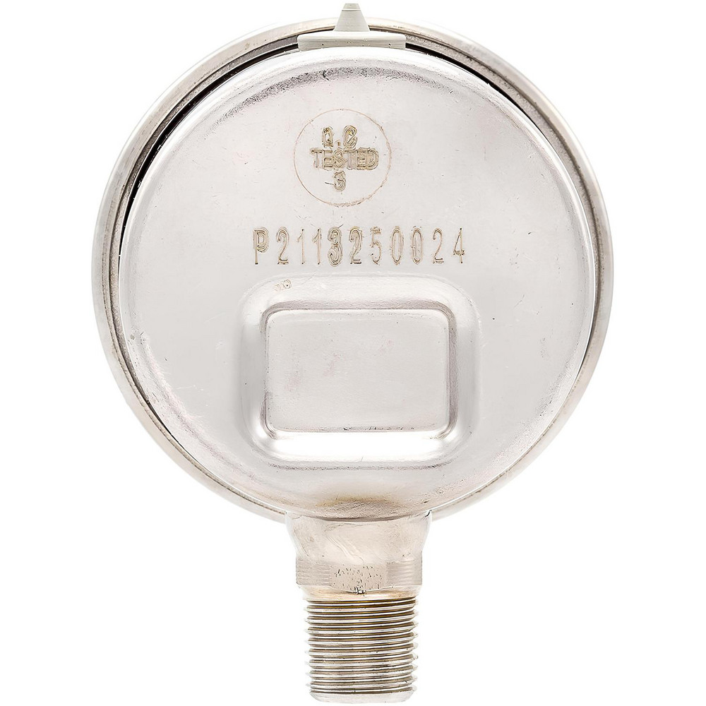 ESP Pro - Pressure Gauge: 1-1/2" Dial Dia, 0 to 160 psi, 1/8" NPT ...