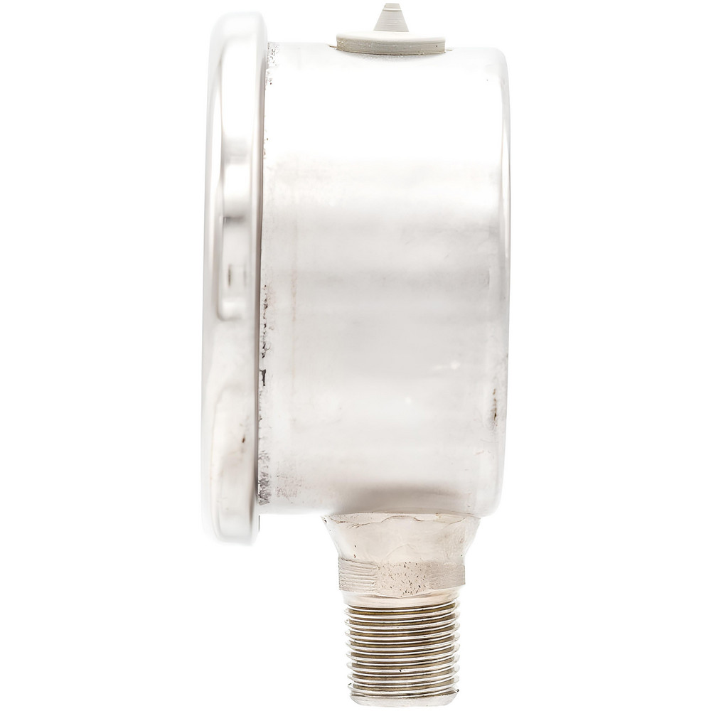 ESP Pro - Pressure Gauge: 1-1/2" Dial Dia, 0 to 30 psi, 1/8" NPT, Bottom Mount | MSC Direct