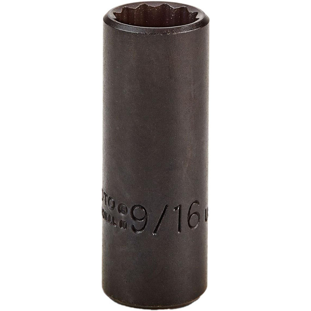 Proto - Deep Hand Socket: 3/8" Drive, 9/16" Socket, 12-Point | MSC Direct