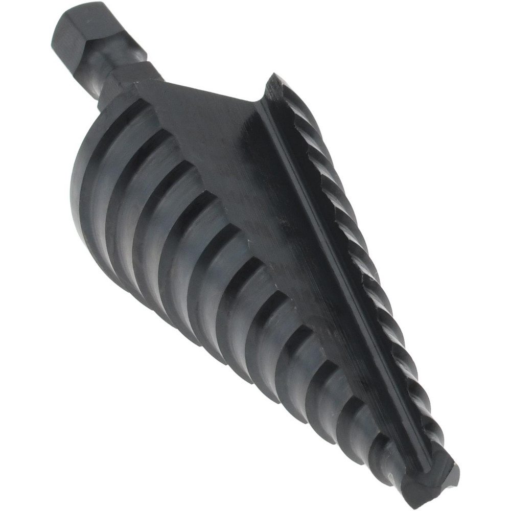 Lenox - Step Drill Bit: 3/16" Min, 7/8" Max, 3/8" Shank Dia, High-Speed ...