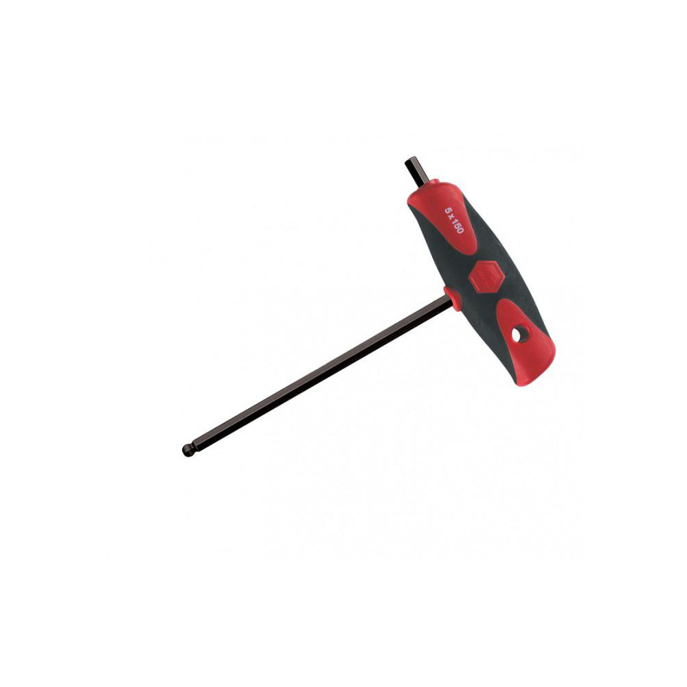 Wiha - Hex Key: 3.00 mm Hex, Hex End, T-Handle Cushion Grip | MSC Direct