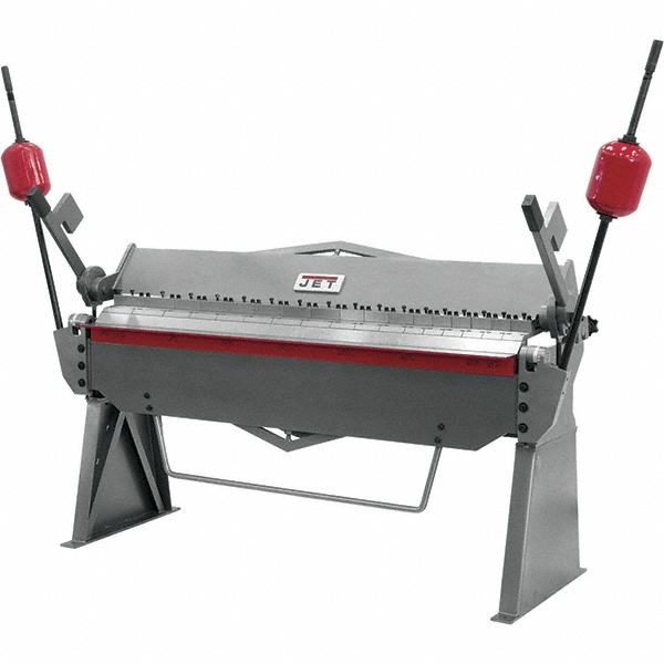 Jet - Box & Pan Brake: 72" Bending Length, Floor | MSC Direct