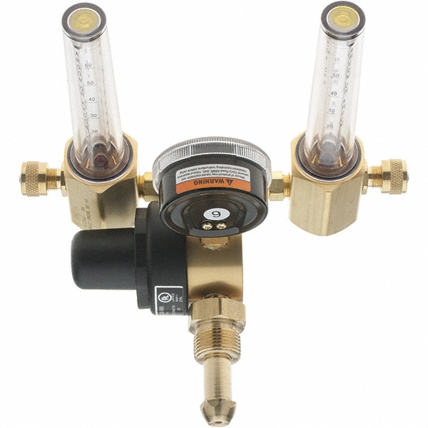 Miller-Smith - 580 CGA Inlet Connection, Female Fitting, 3,000 Max psi ...