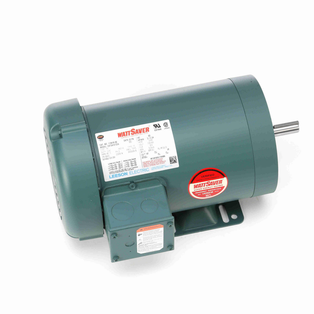 Leeson - Premium Efficient AC Motor: TEFC Enclosure | MSC Direct