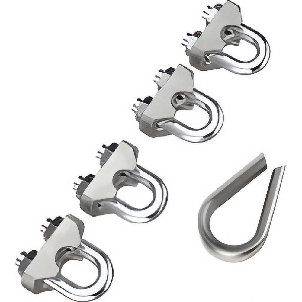 Miller - Fall Protection Cable Clips And Thimble | MSC Direct