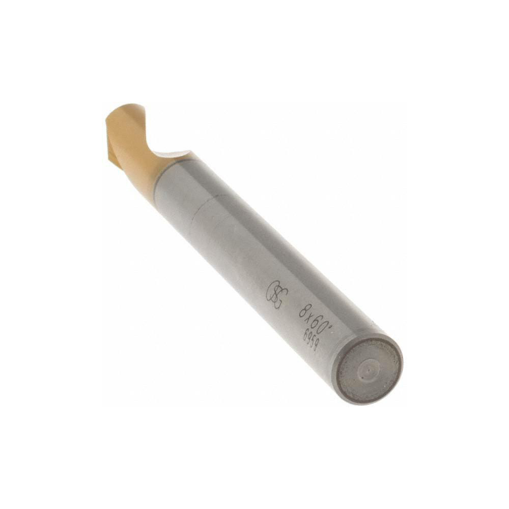 OSG - Spotting Drill: 8.00 mm Dia, 60 deg, 81 mm OAL, High-Speed Steel ...