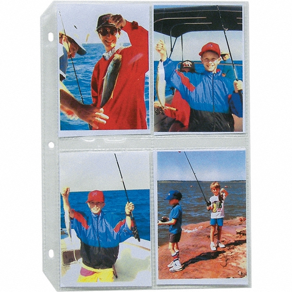 C-LINE® - 50 Pc Photo Albums Accessory-Page: Clear | MSC Direct