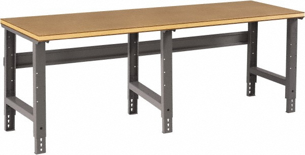 Tennsco - 96 Wide x 30" Deep x 33-3/4" High, Wood Workbench - 49115850 ...