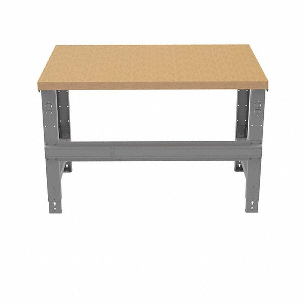 Tennsco - 48 Wide x 30" Deep x 33-1/2" High, Butcher Block Workbench ...