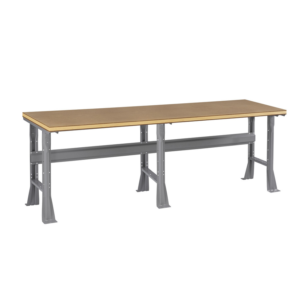 Tennsco - Work Bench: 96" Wide, 30" Deep, 33-3/4" High, Powder Coated ...