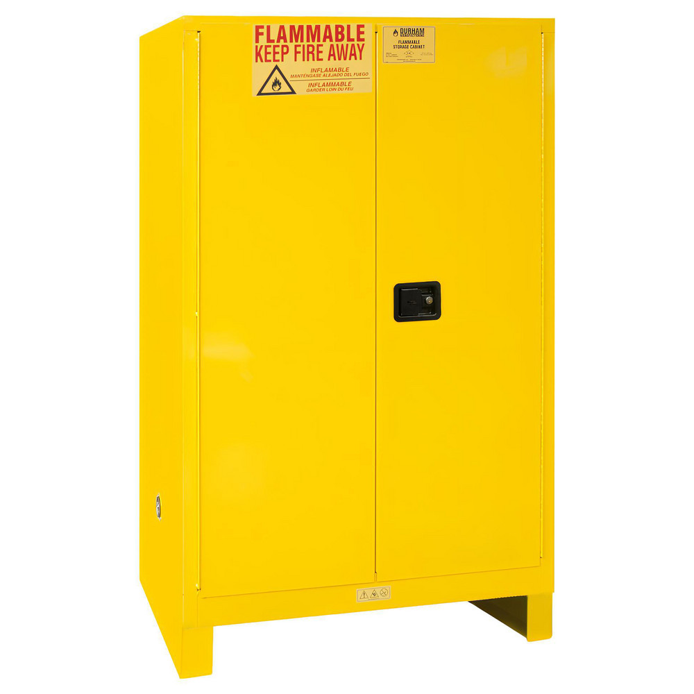 Durham - Flammable & Hazardous Storage Cabinets: 90.000 gal Drum, 2.000 ...