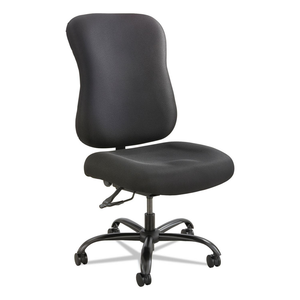 Safco - General Office Task Chair: Fabric, 19 to 22" Seat Height, Black ...