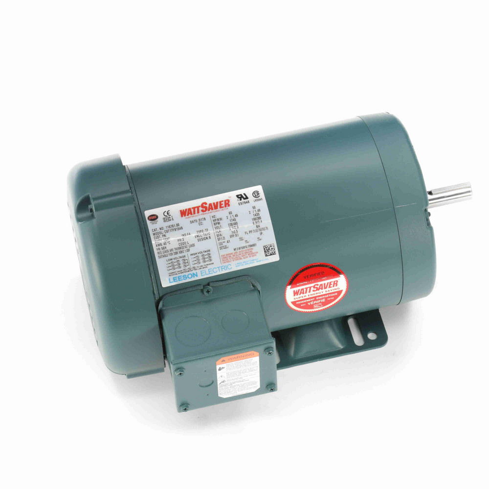 Leeson - Premium Efficient AC Motor: TEFC Enclosure | MSC Direct