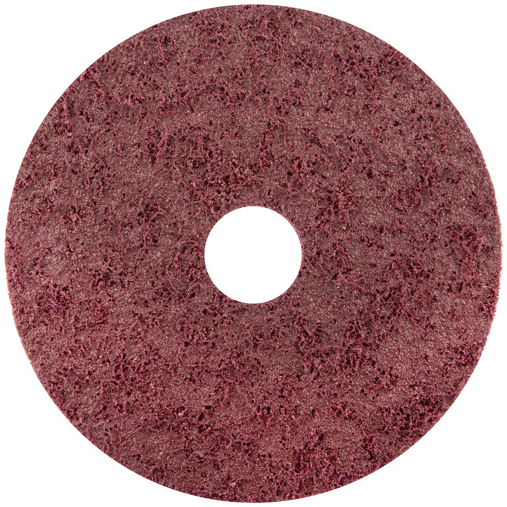 Norton - Hook & Loop Disc: 7" Dia, 7/8" Hole, Non-Woven, Aluminum Oxide ...