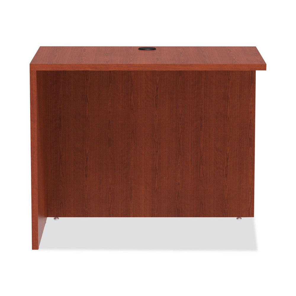 ALERA - Desk: Woodgrain Laminate, Medium Cherry | MSC Direct