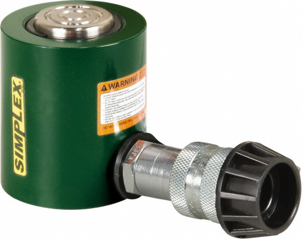 TK Simplex - Portable Hydraulic Cylinder: Single Acting, 3.4 cu in Oil ...