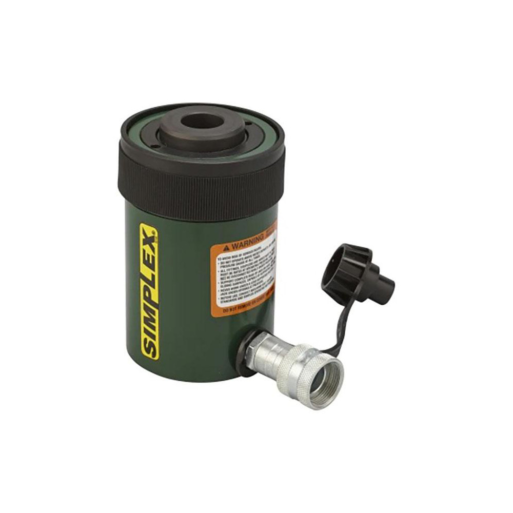 TK Simplex - Portable Hydraulic Cylinder: Single Acting, 9.46 cu in Oil ...