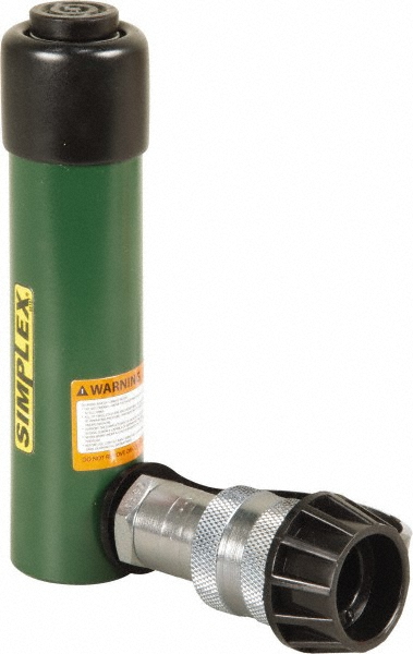 TK Simplex - Portable Hydraulic Cylinder: Single Acting, 2.98 cu in Oil ...