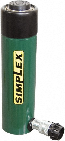 TK Simplex - Portable Hydraulic Cylinder: Single Acting, 10.31 cu in ...