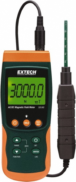 Extech - EMF Meters: Meter Type: EMF/ELF; Display Type: LCD; Minimum ...